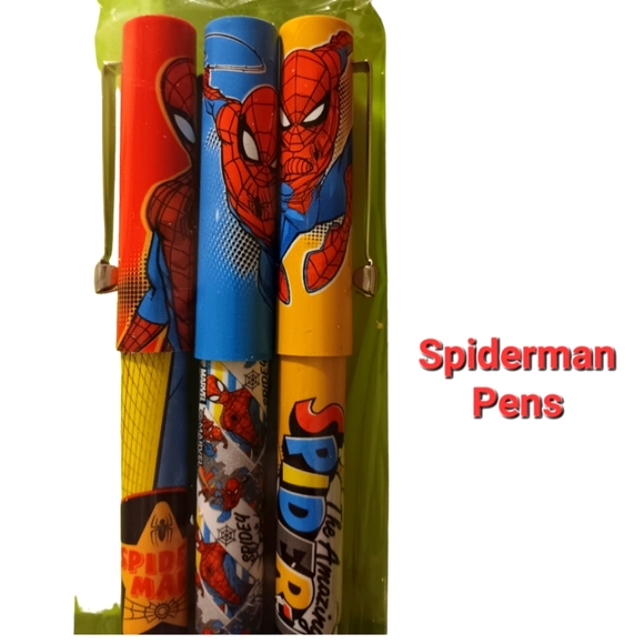 Marvel | Office | Spiderman Pens | Poshmark